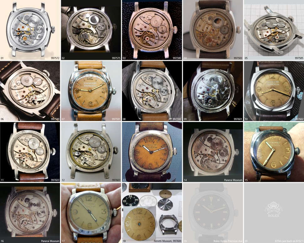 World premiere: 20 watches of Ref. 6154 at a glance – Vintage Rolex and ...