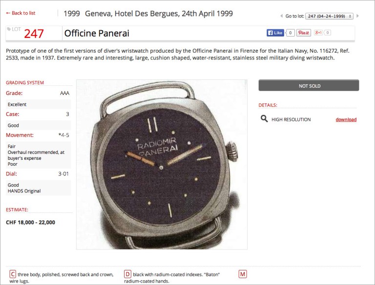 Vintage Panerai 2533 “Frankenstein” – Vintage Rolex and other iconic ...