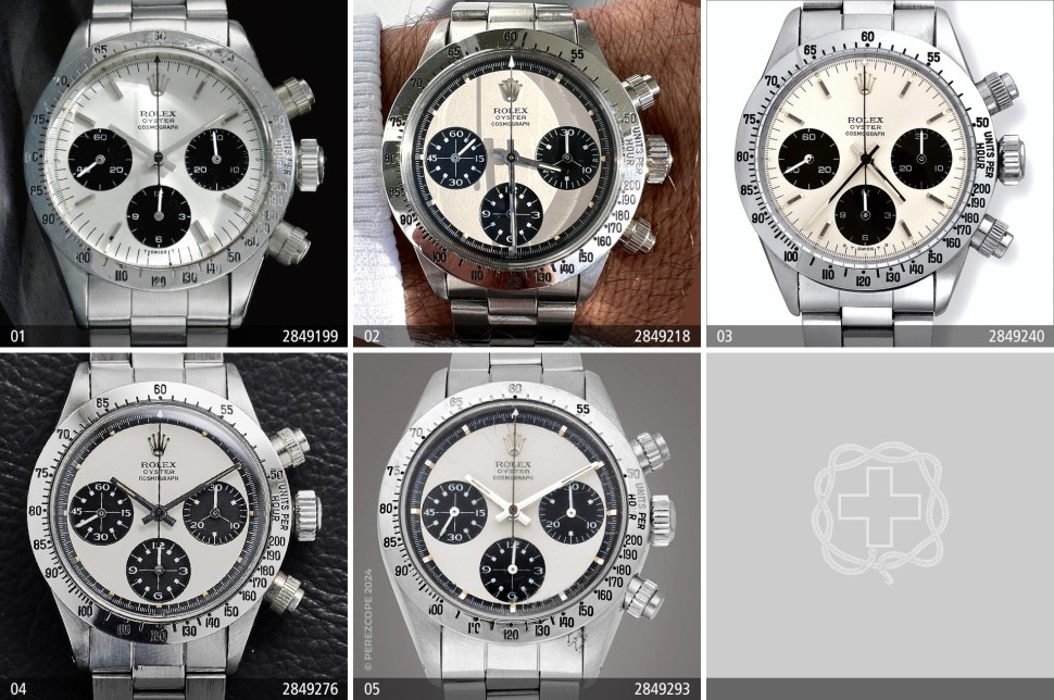 The Boss’ ‘Mystery Cross’ Paul Newman ‘Panda’ Daytona 6265 at Sotheby’s ...