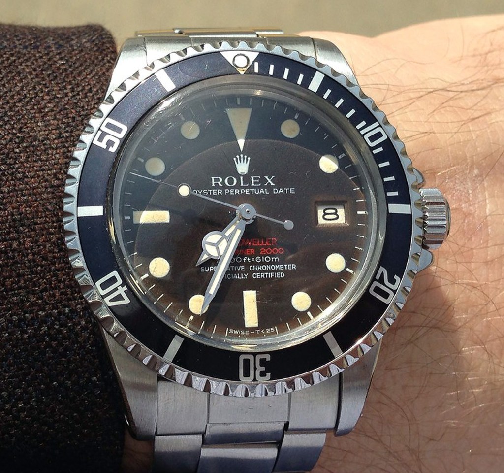 Fake Rolex ‘Double Red’ Sea-Dweller 1665 ‘Patent Pending’ at Christie’s ...