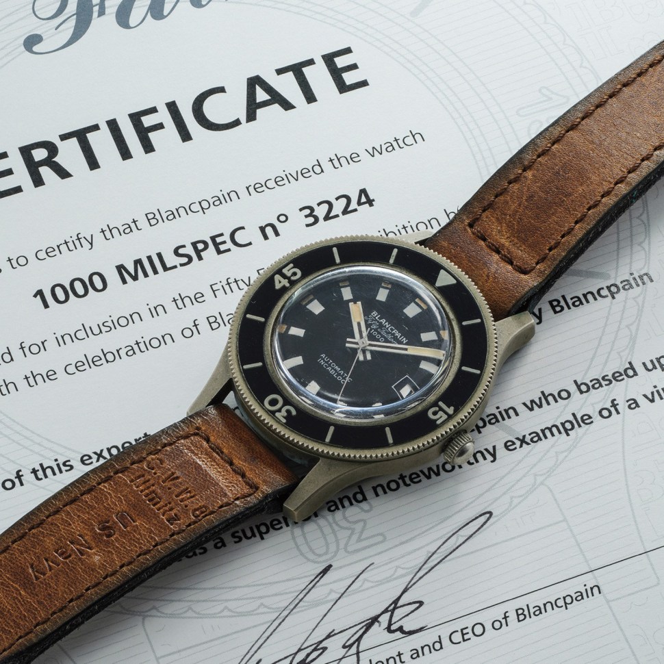 Sotheby’s New York Goes Full Frankenstein – A Made-Up Vintage Blancpain ...
